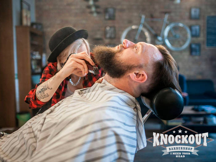 "Knockout Barber Shop" pakalpojumi džentlmenim - GribuAtpusties.lv